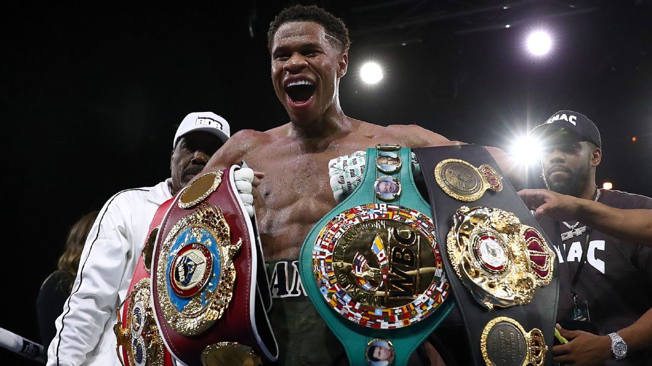 Devin Haney: 'Solo me quedo en 135 por Stevenson o Tank' - ESPN