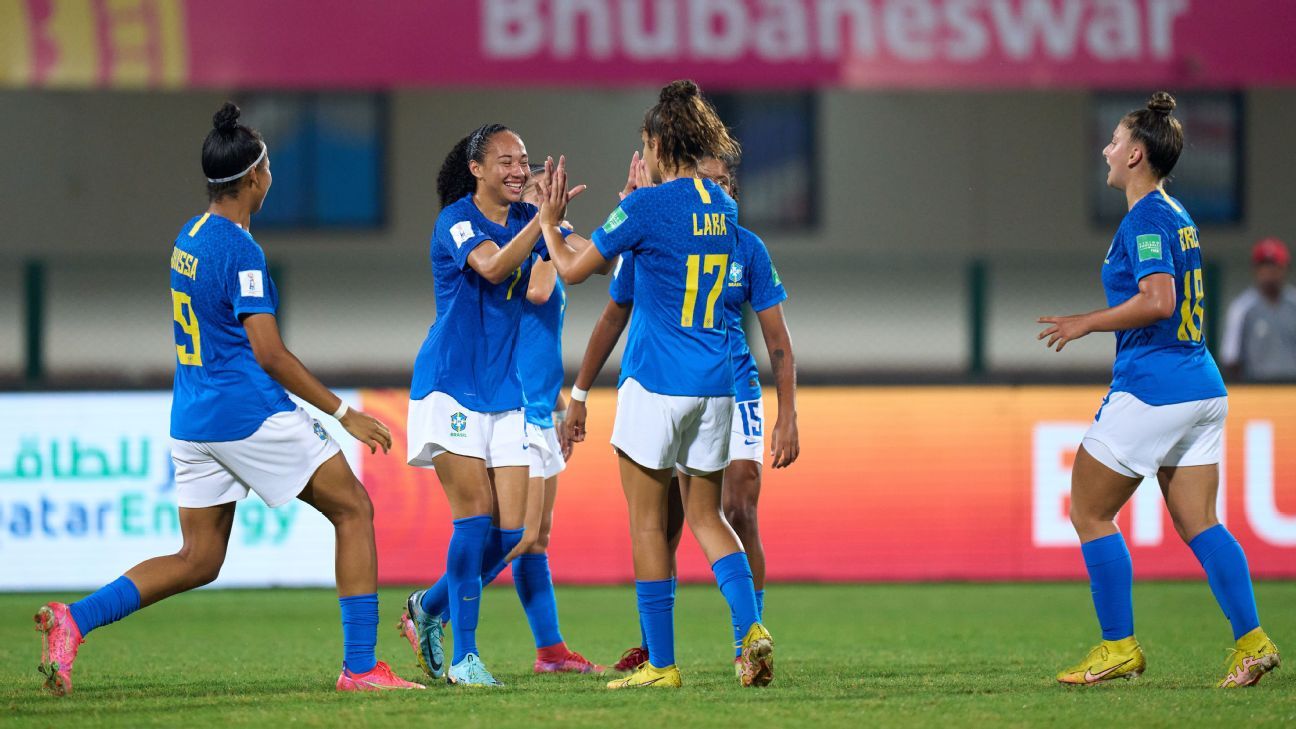 Brazil U17 vs. India U17 - Football Match Report - October 17, 2022 - ESPN