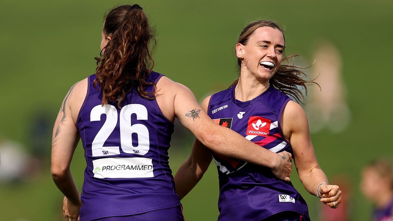 AFLW Round 9 Depleted Fremantle Dockers overrun Sydney Swans - ESPN