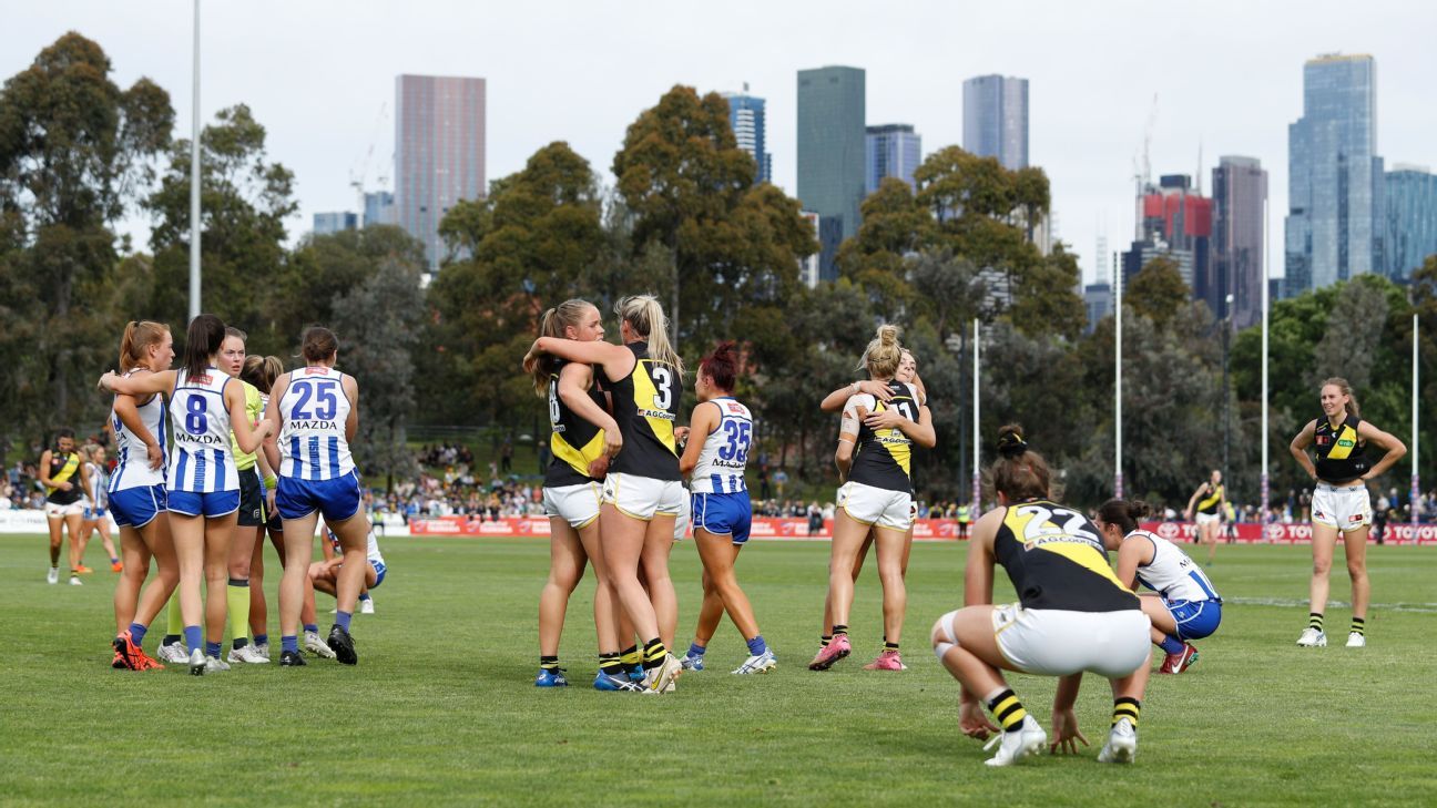 AFLW Round 10 Rewind: Young Tiger's footy smarts deliver top four ...