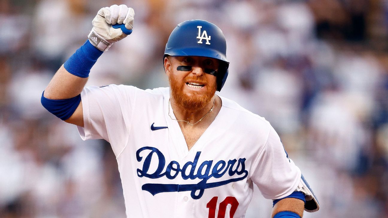 Justin Turner, de los Dodgers, ganador del premio Roberto Clemente - ESPN