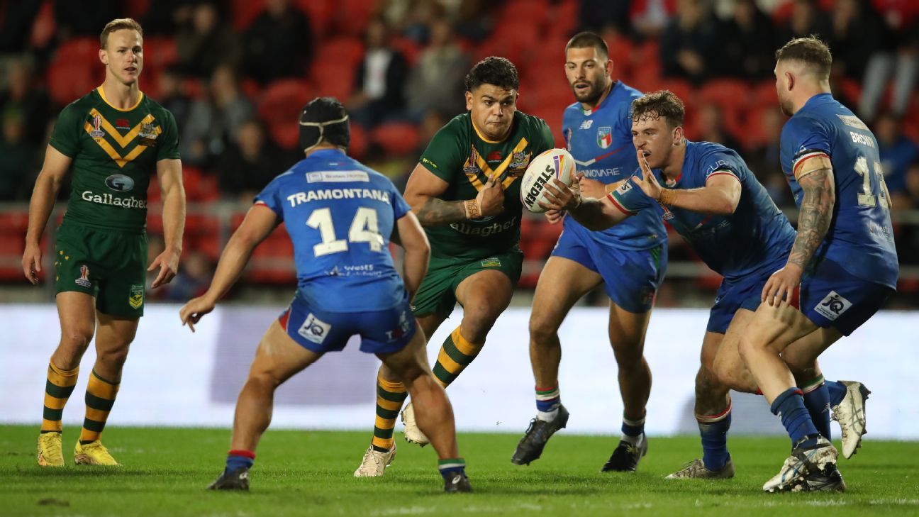 Rugby League World Cup Kangaroos yet to hit top gear says Latrell ...