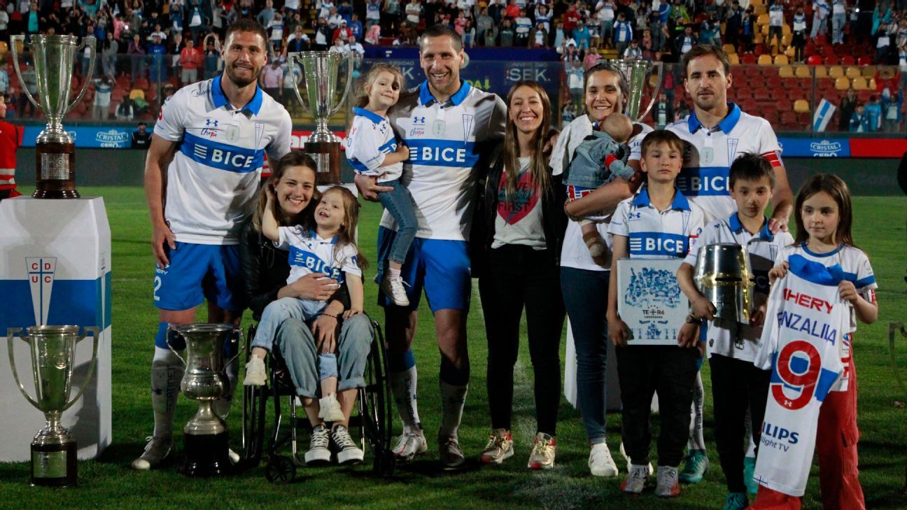 Los tetracampeones Luciano Aued y Germán Lanaro se despidieron de la UC ...