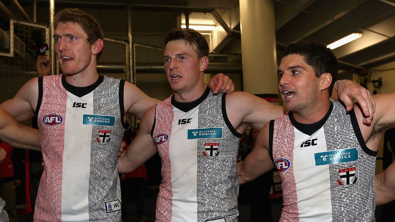 AFL Brendon Goddard, David Misson latest St Kilda Saints to return - ESPN