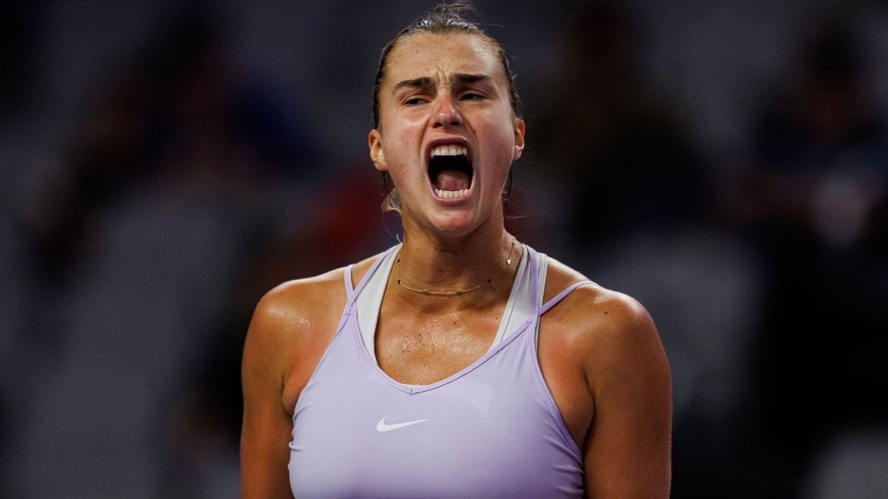 Sakkari y Sabalenka, las clasificadas a semifinales del Grupo Nancy ...