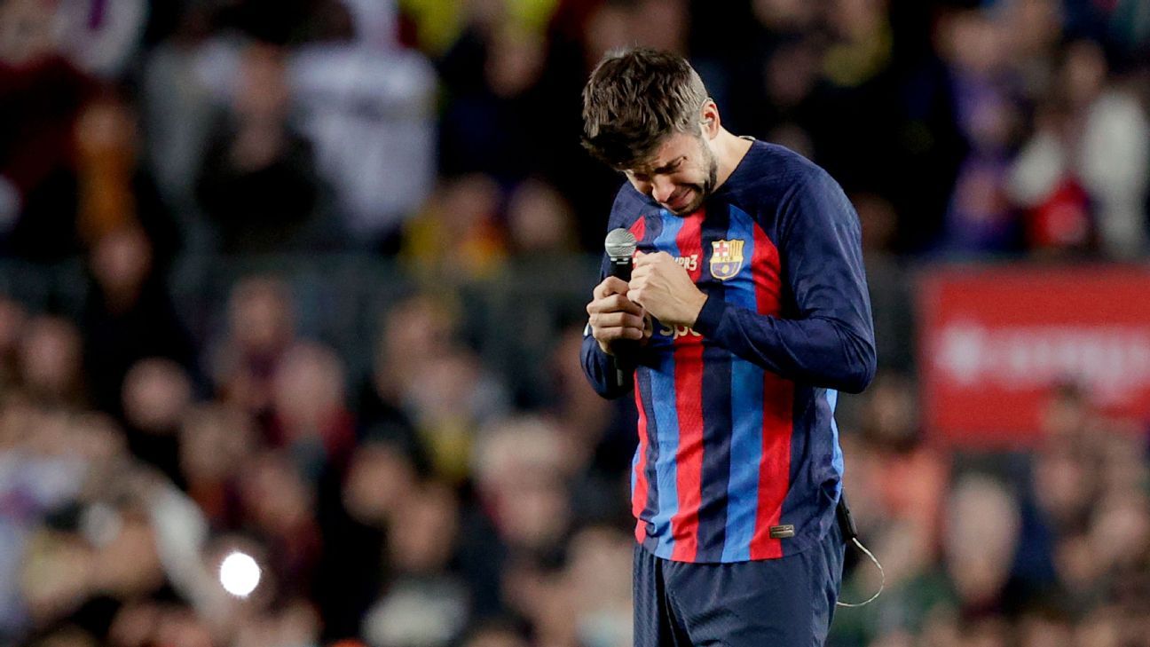 Piqué: "Era el momento de darnos espacio" - ESPN