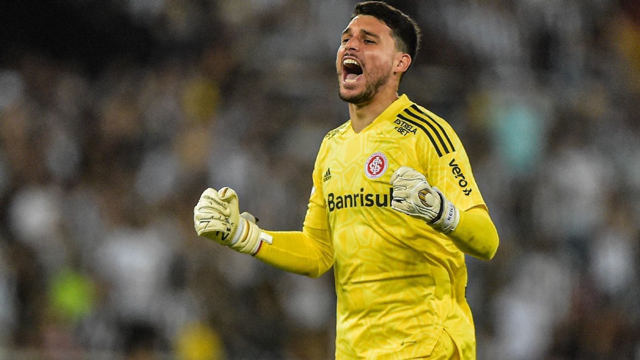 Vasco oficializa proposta por Keiller, goleiro titular do Inter; veja ...