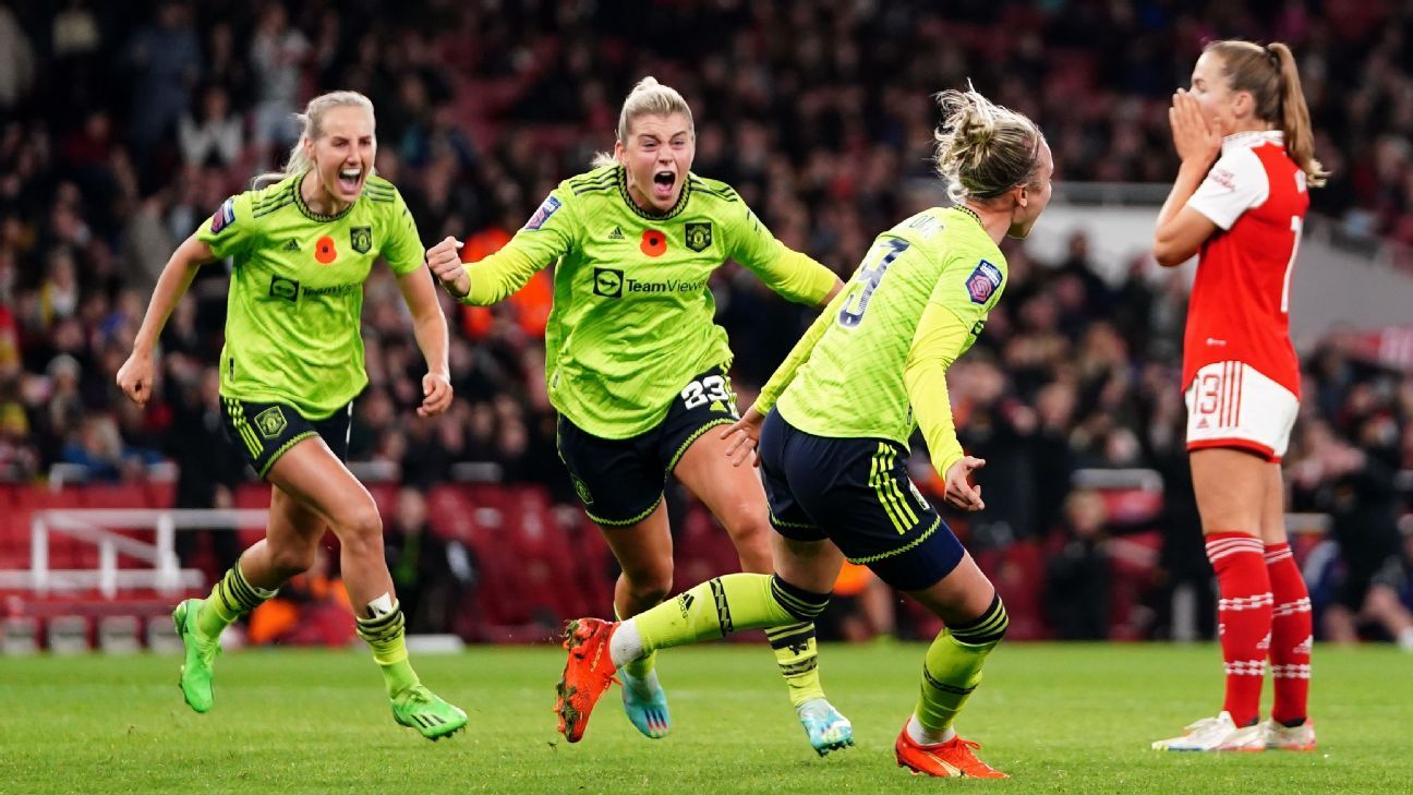 Man United end Arsenal's unbeaten run as Russo scores late winner - ESPN