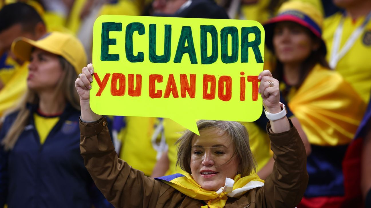 EN VIVO: El minuto a minuto de Ecuador en Qatar 2022 - ESPN