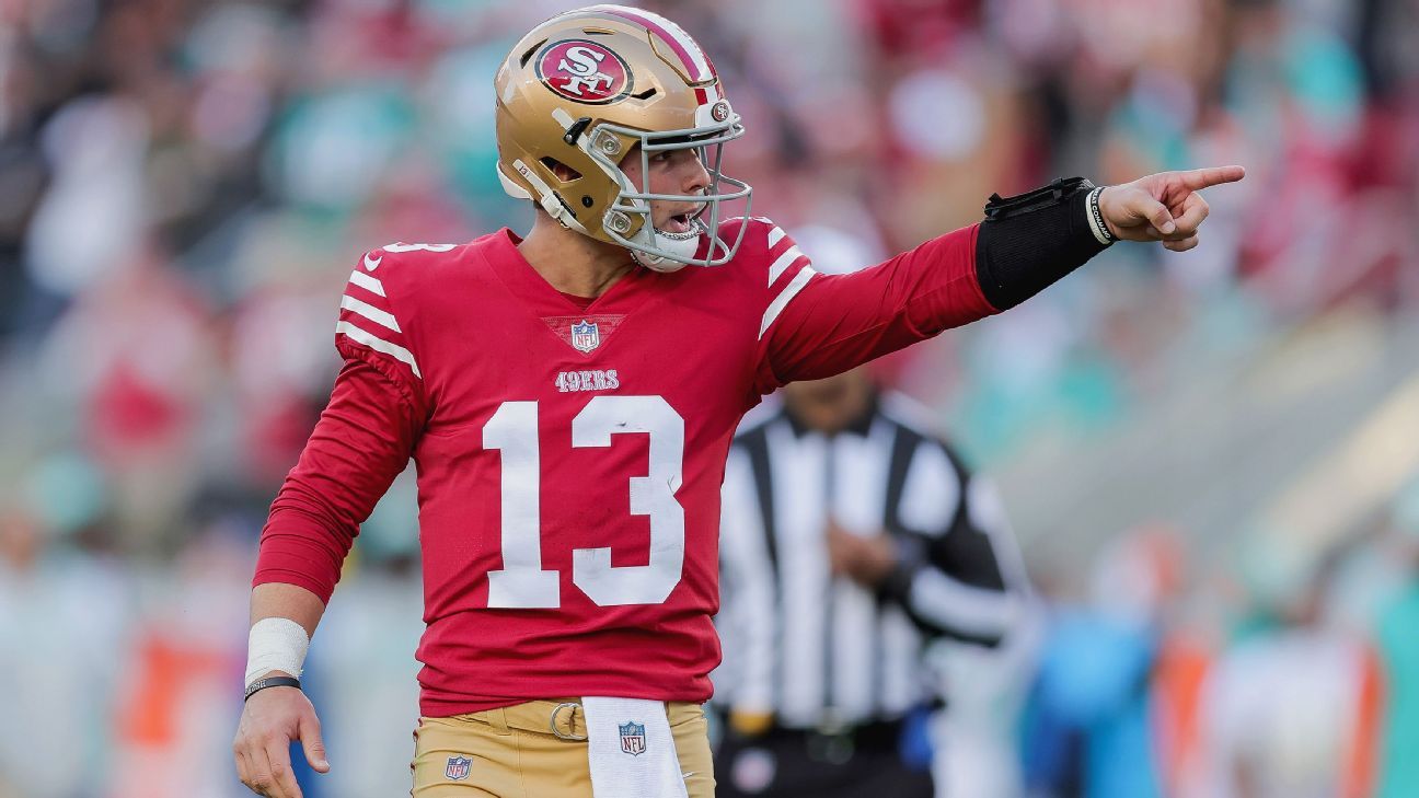 Brock Purdy overcame 'whole butterfly feeling' in leading 49ers to win ...