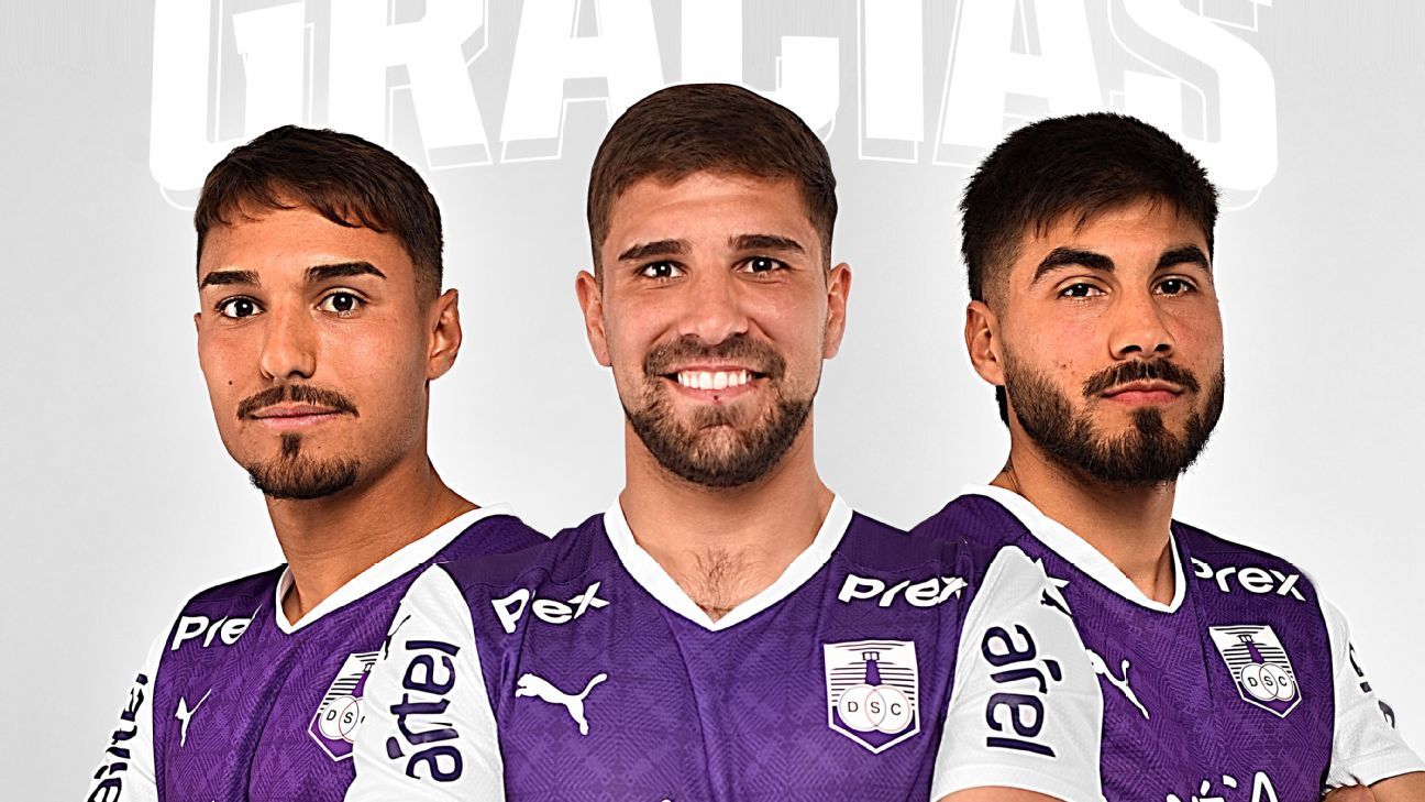 Defensor Sporting anunció las salidas de tres futbolistas de su actual ...