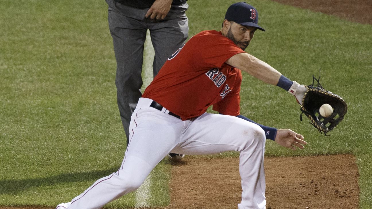 Eric Hosmer designado para asignación por Red Sox, que adquiere al ...