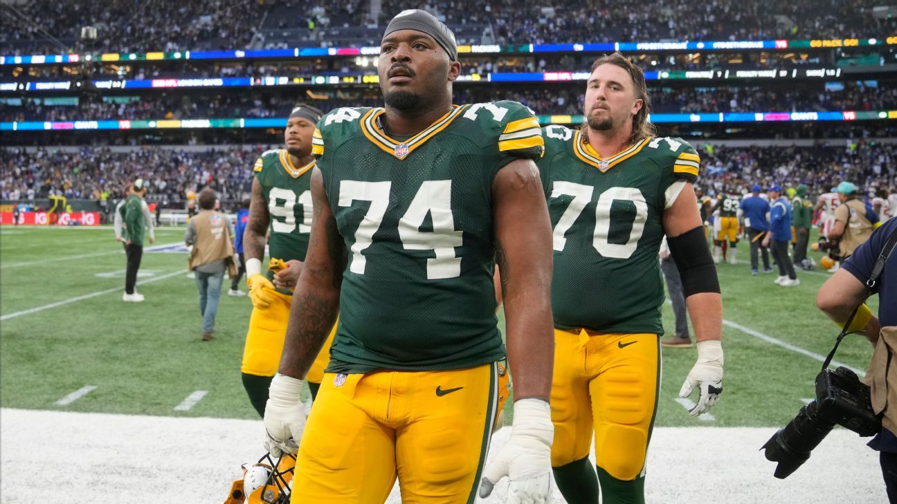 Packers extienden contrato al liniero ofensivo Elgton Jenkins - ESPN