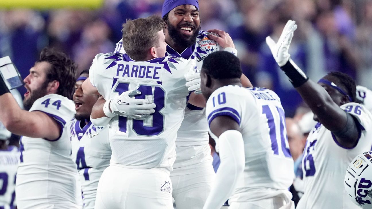 TCU, 'the most physical team on the field,' stuns Michigan - ESPN