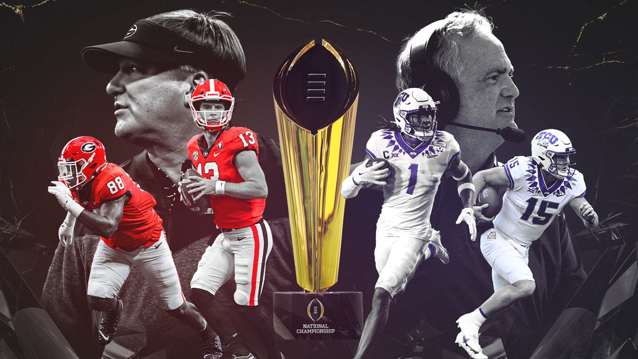 CFP championship preview - Georgia-TCU storylines, stats, odds - ESPN