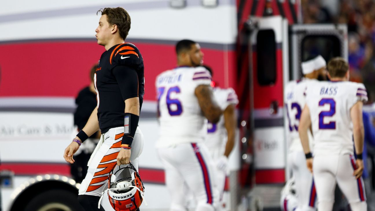 ¡Oficial! NFL cancela Bills-Bengals; consideran sede neutral para ...