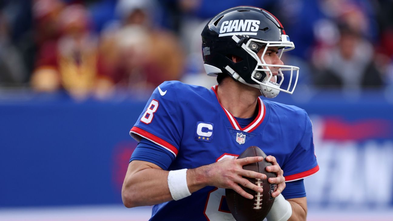 Crece el respeto por Daniel Jones quarterback de los Giants, alrededor ...