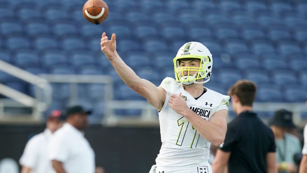 Rising 2023 college football recruits: New names in top five - ESPN