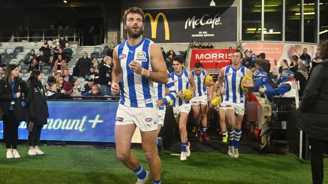 North Melbourne Kangaroos select Luke McDonald, Jy Simpkin as new ...