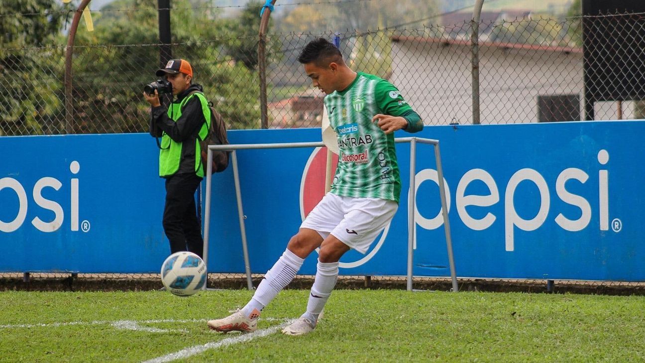Oscar Santis describe la sensación de anotar su primer gol con Antigua ...