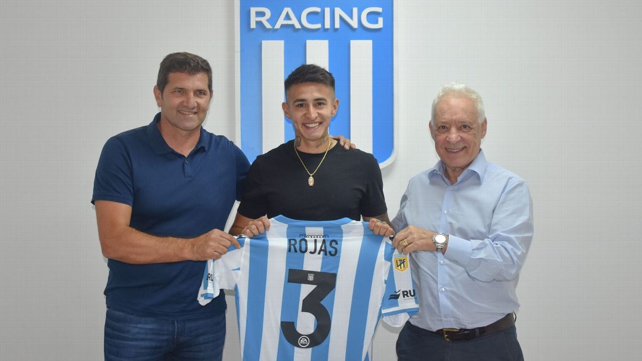 Gabriel Rojas firmó con Racing hasta diciembre de 2026 - ESPN