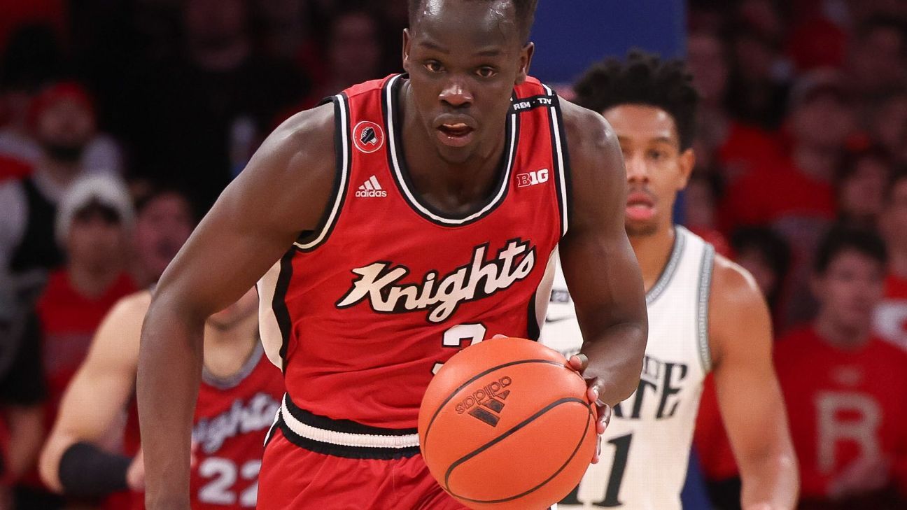 Rutgers loses junior Mawot Mag (knee) for rest of season - ESPN