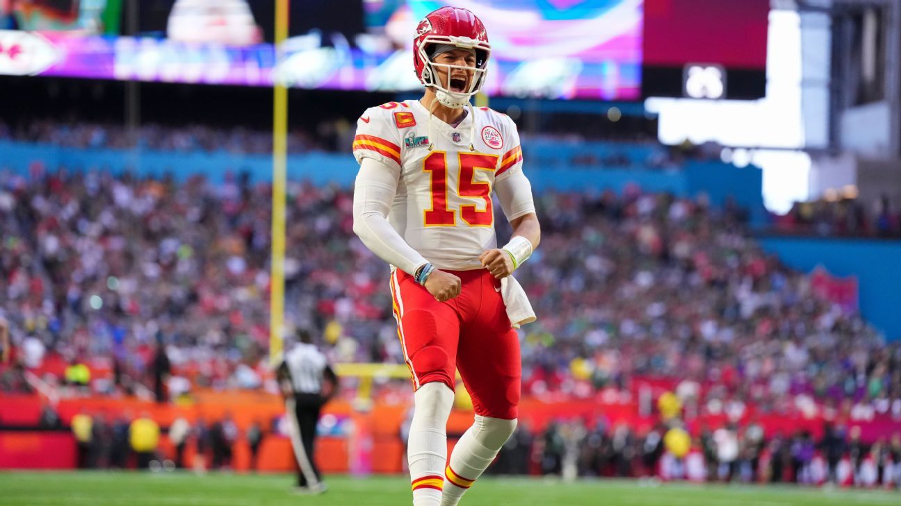 Patrick Mahomes hizo historia como MVP del Super Bowl LVII - ESPN