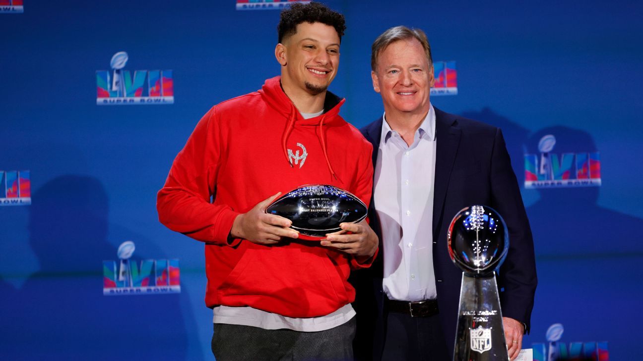 Patrick Mahomes descarta lesión grave en tobillo tras el Super Bowl ...