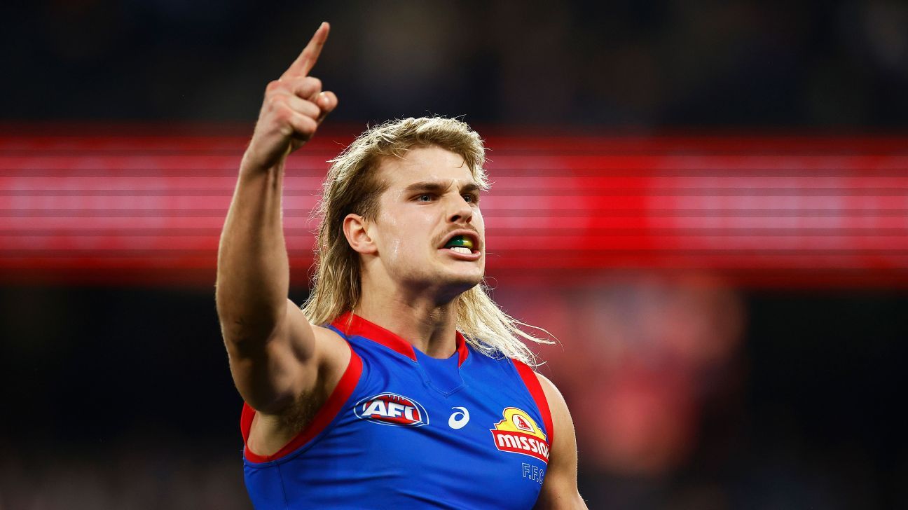 Bailey smith out of form struggling with illness AFL Western Bulldogs ...