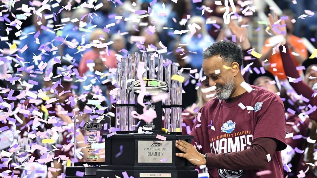 Virginia Tech's Kenny Brooks first Black women's coach to win ACC ...