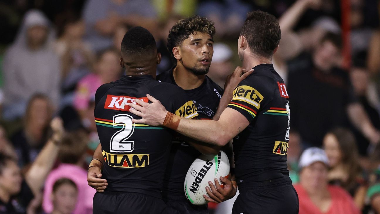 NRL Round 2 Panthers bounce back with win over Rabbitohs - ESPN