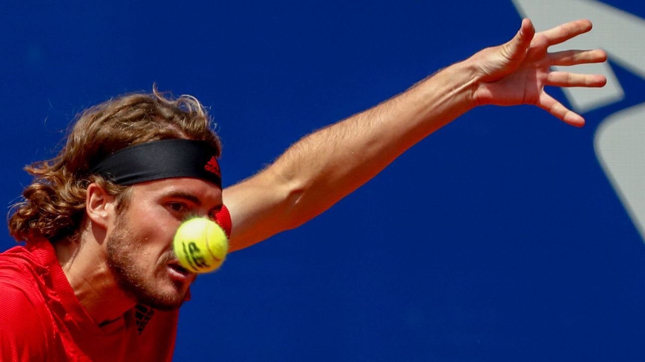 Tsitsipas también luchará por el título en el ATP 500 de Barcelona - ESPN