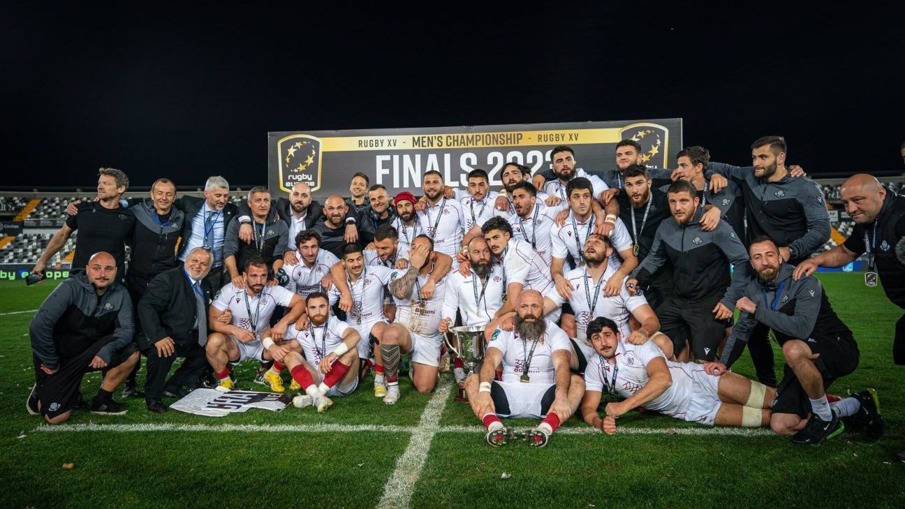 Ranking de World Rugby: Georgia, cerca de ingresar al Top 10 - ESPN