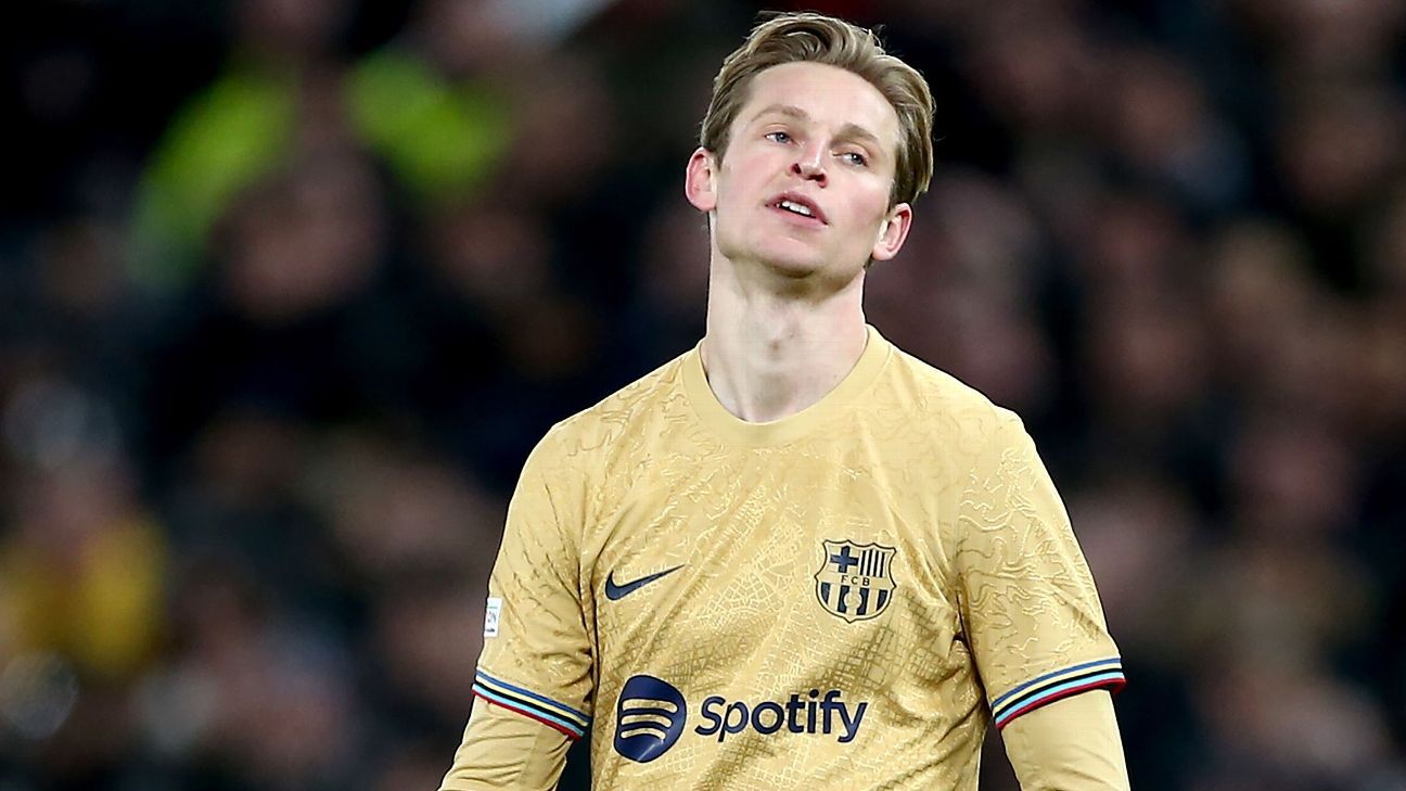 Frenkie de Jong será ausencia del Barcelona en el Clásico por la Copa ...