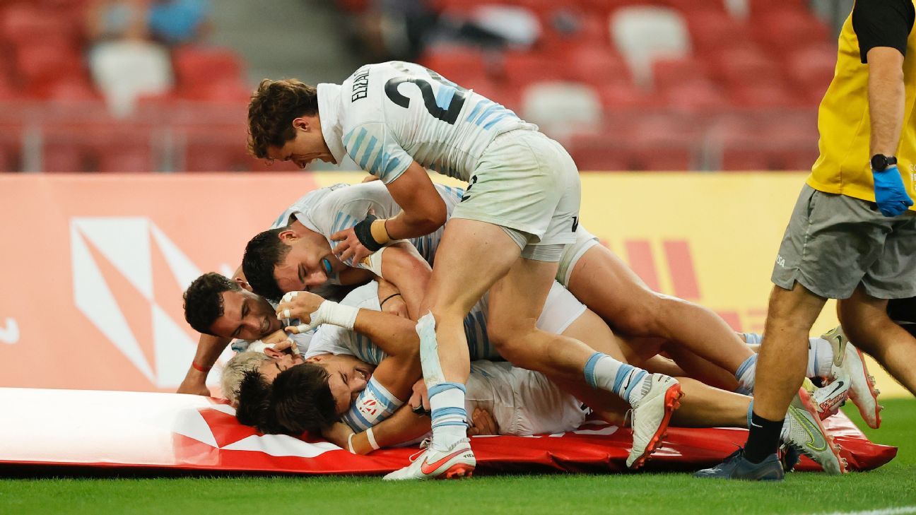 Todas las finales de Los Pumas 7's en el Circuito Mundial - ESPN