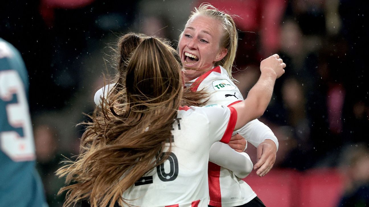 PSV Vrouwen bereiken finale TOTO KNVB Beker - ESPN