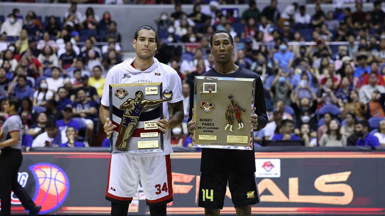 Christian Standhardinger, Rondae Hollis-Jefferson named PBA Governors' Cup best - ESPN
