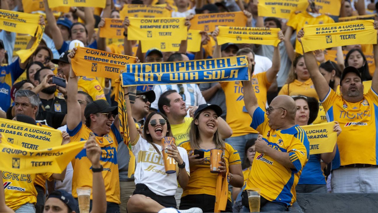 Fuentes: Tigres ya tiene 95 por ciento de registro de Fan ID - ESPN