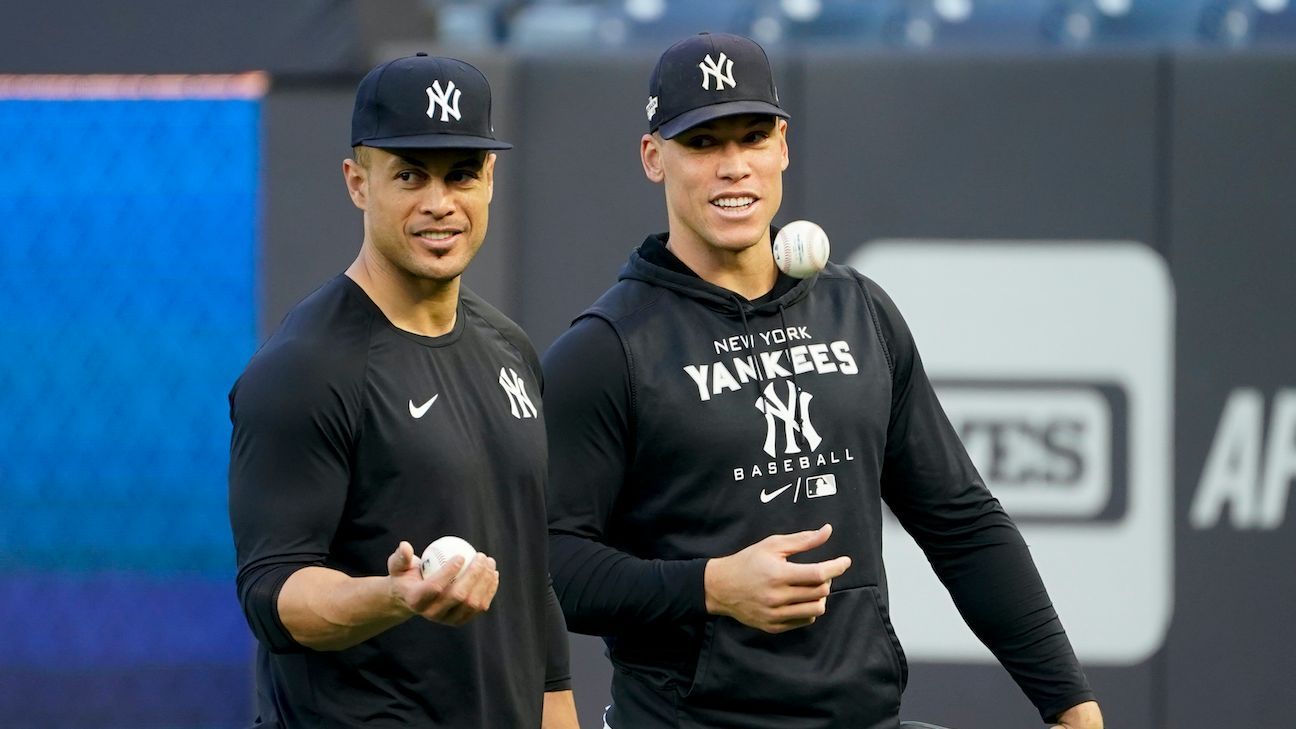 Giancarlo Stanton y Aaron Judge, la pareja que no ha cumplido las expectativas con Yankees en ...