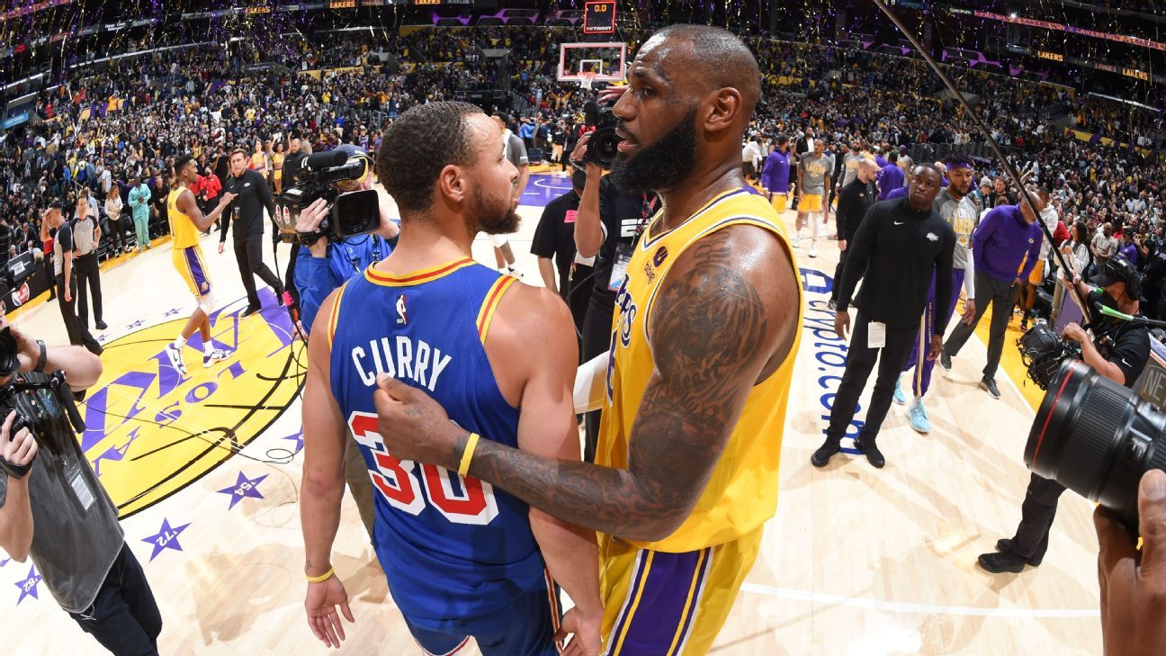 'Vai ser épico': Stephen Curry e LeBron James medem forças - mais uma ...