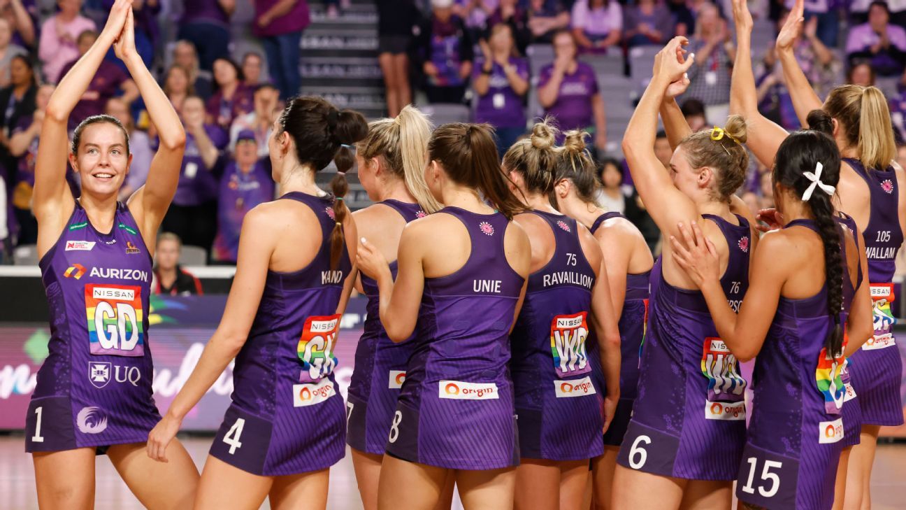 Firebirds mow down Magpies in Super Netball battle - ESPN