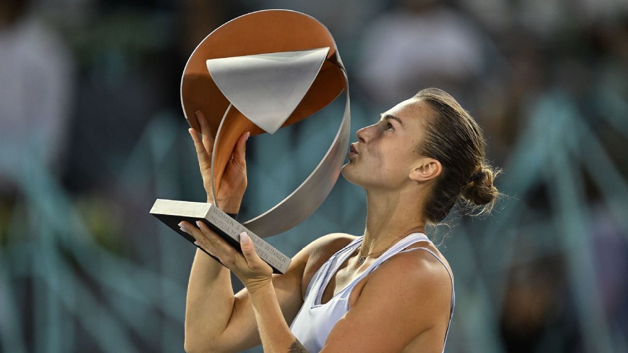 Aryna Sabalenka: La reconversión de la bielorrusa que volvió a sonreír - ESPN