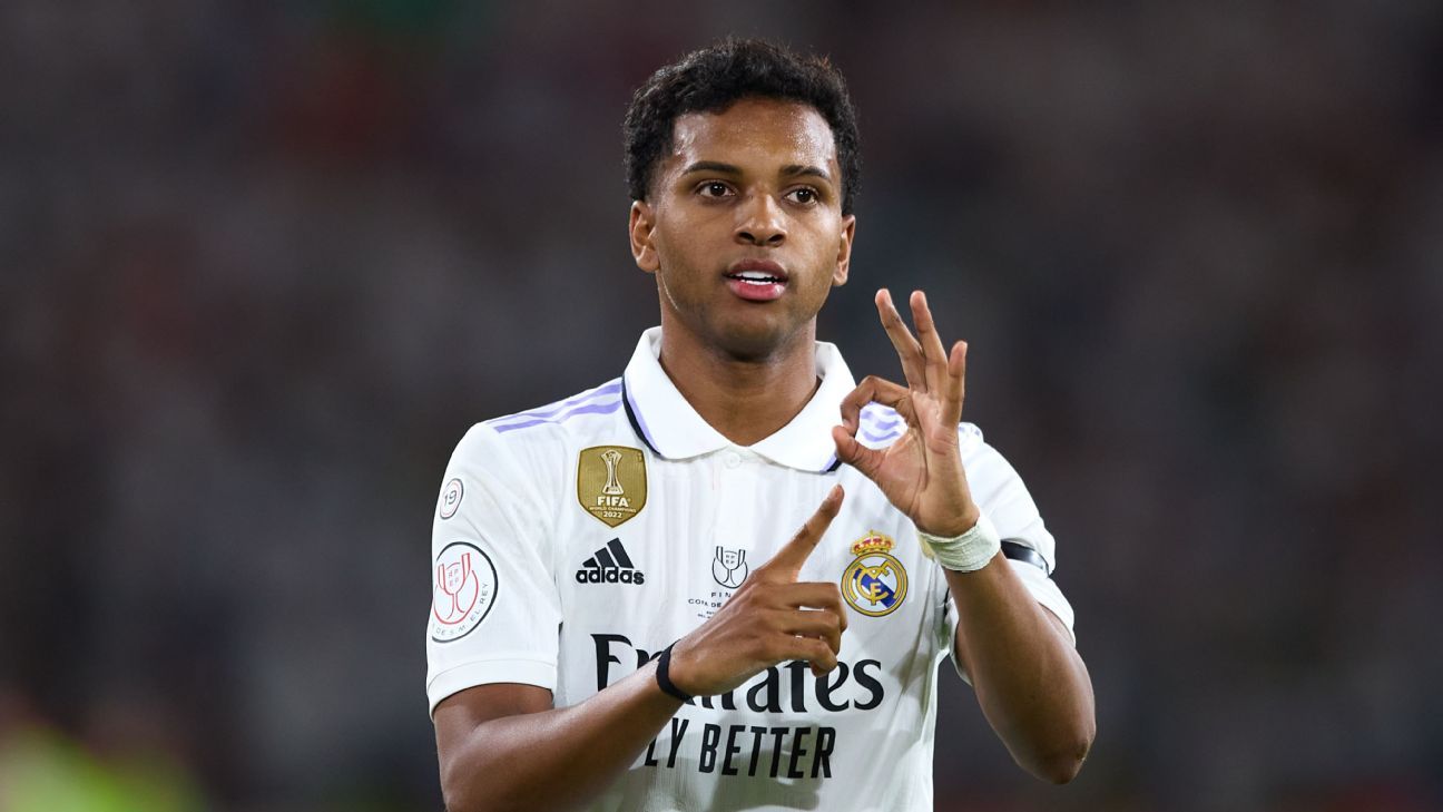 O motivo emocionante por trás da comemoração de Rodrygo em gol que ...