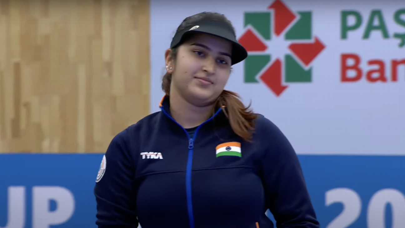 Shooting World Cup: Rhythm Sangwan grabs 10m air pistol bronze in Baku ...