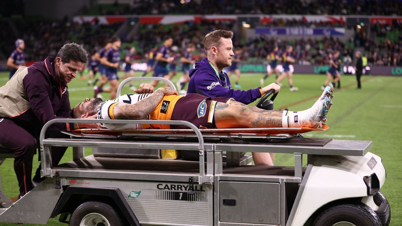 NRL Brisbane Broncos Adam Reynolds only to miss one week after scary ...