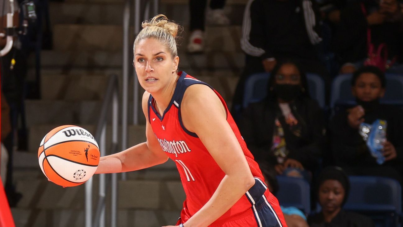 Mystics Elena Delle Donne Out Vs Storm Due To Neck Tightness Espn