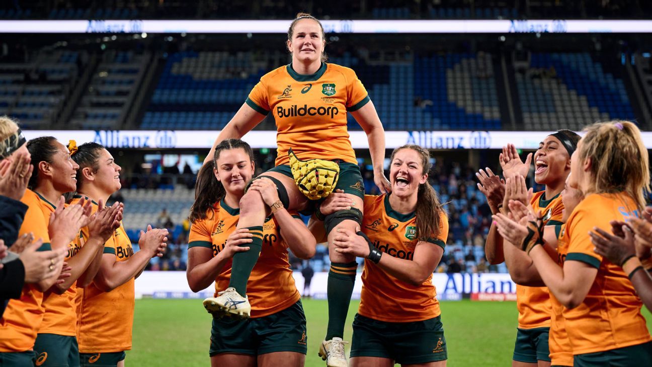 Rugby Wallaroos skipper Shannon Parry retires on a winning note - ESPN