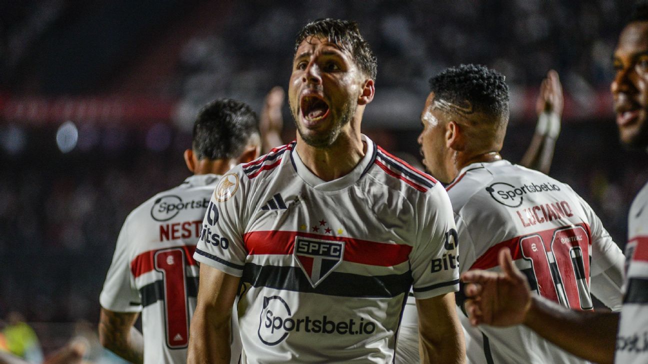 Calleri 'ignora' lesão e é titular no sacrifício pelo São Paulo - ESPN