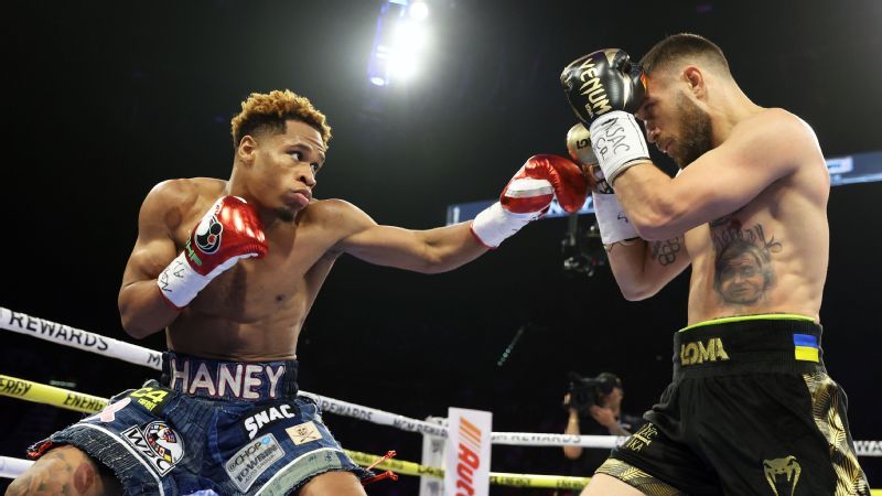Devin Haney derrota con polémica a Vasiliy Lomachenko - ESPN