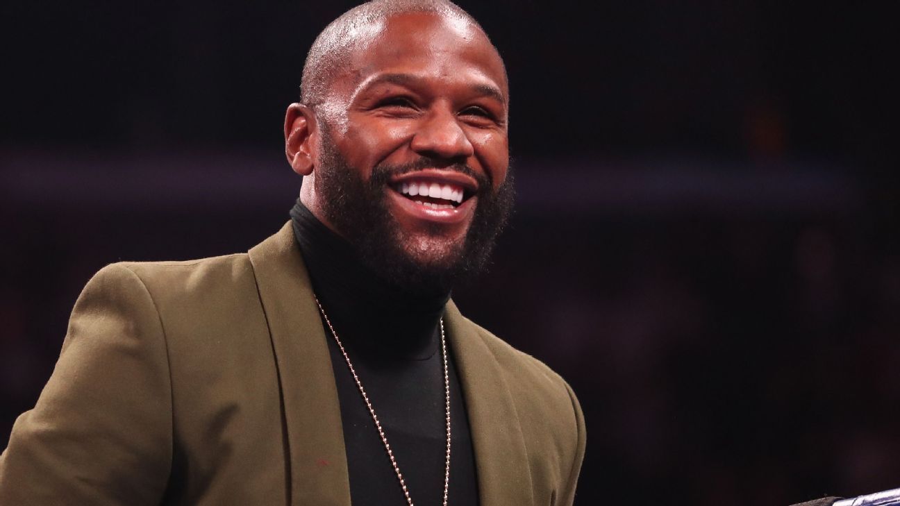 Floyd Mayweather presume autos de lujo en su garaje - ESPN